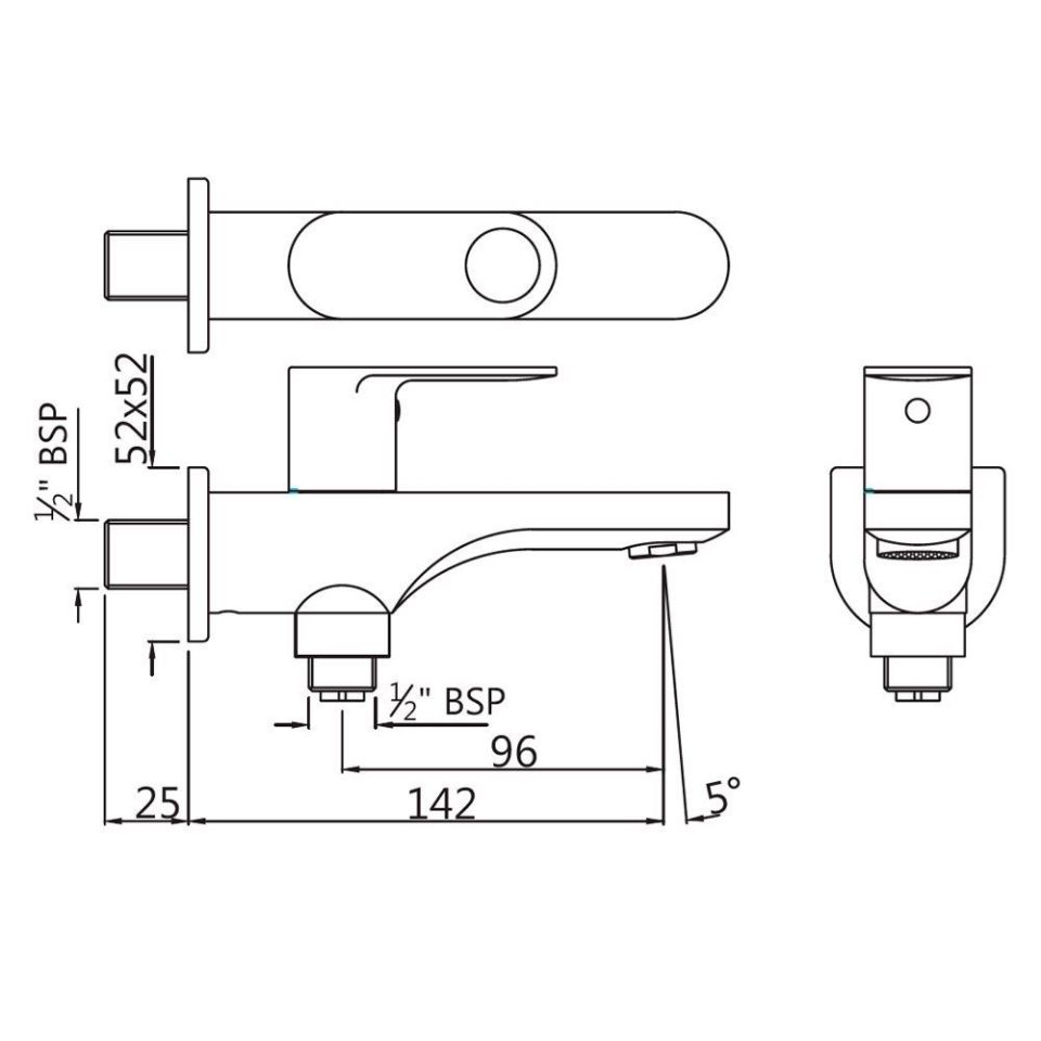 2 way Additional Connection Bib Tap Ornamix Prime | Jaquar Global