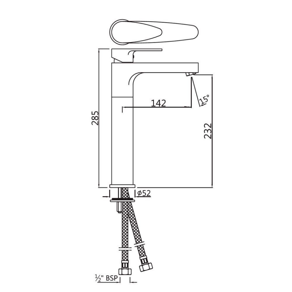 Single Lever High Neck Basin Mixer | Jaquar Global