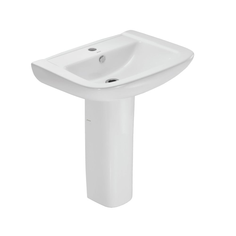 Fonte Wall Hung Basin with Full Pedestal | Jaquar Global