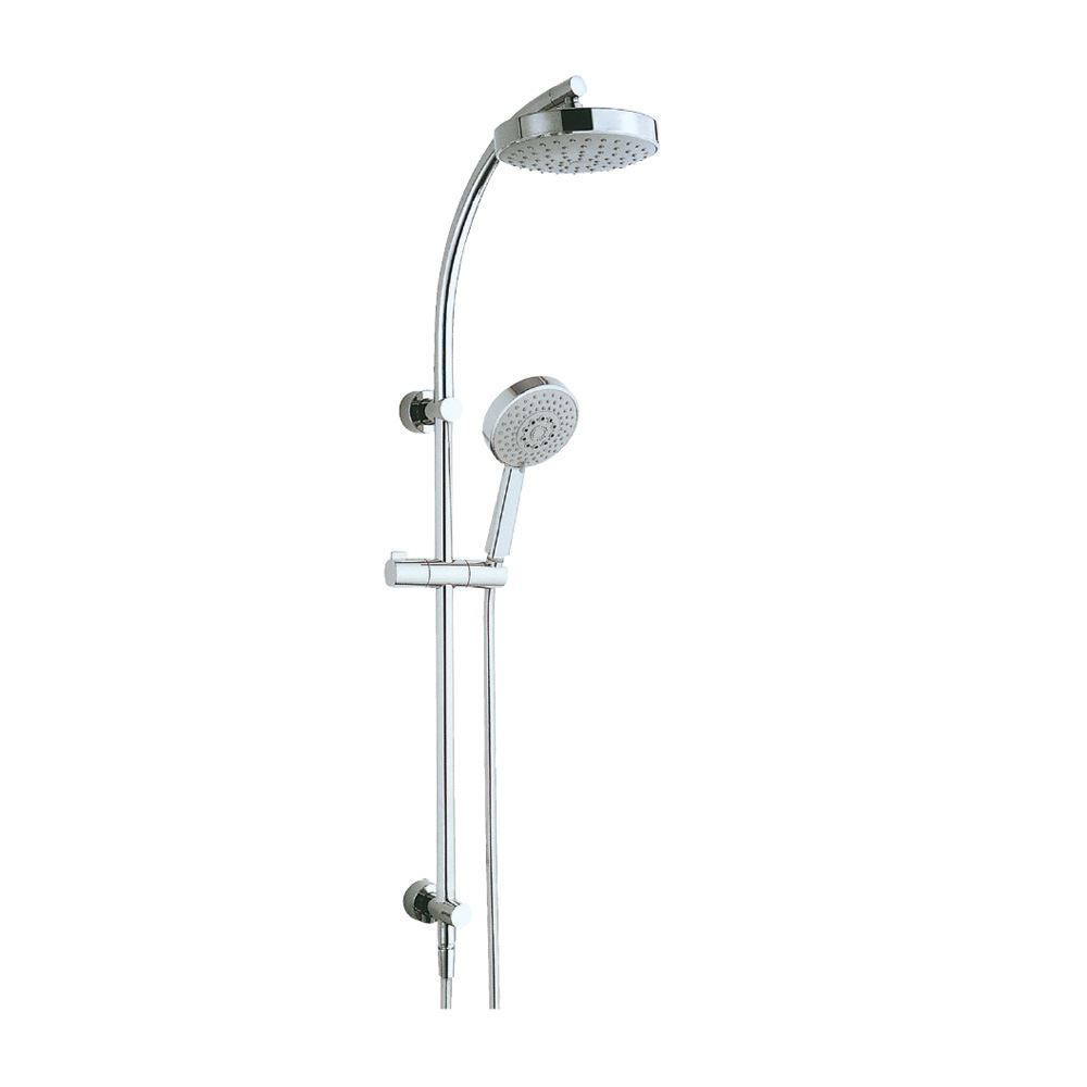 Round 24mm Exposed Shower Pipe with Diverter Knob | Jaquar Global