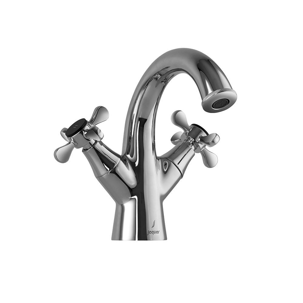Two Lever Monoblock Basin Mixer by Queens Prime | Jaquar Global