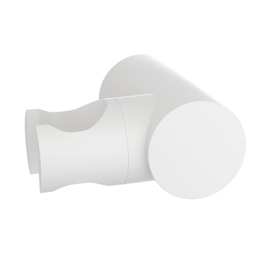 White Matt Hand Shower Hook / Wall Bracket | Jaquar Global