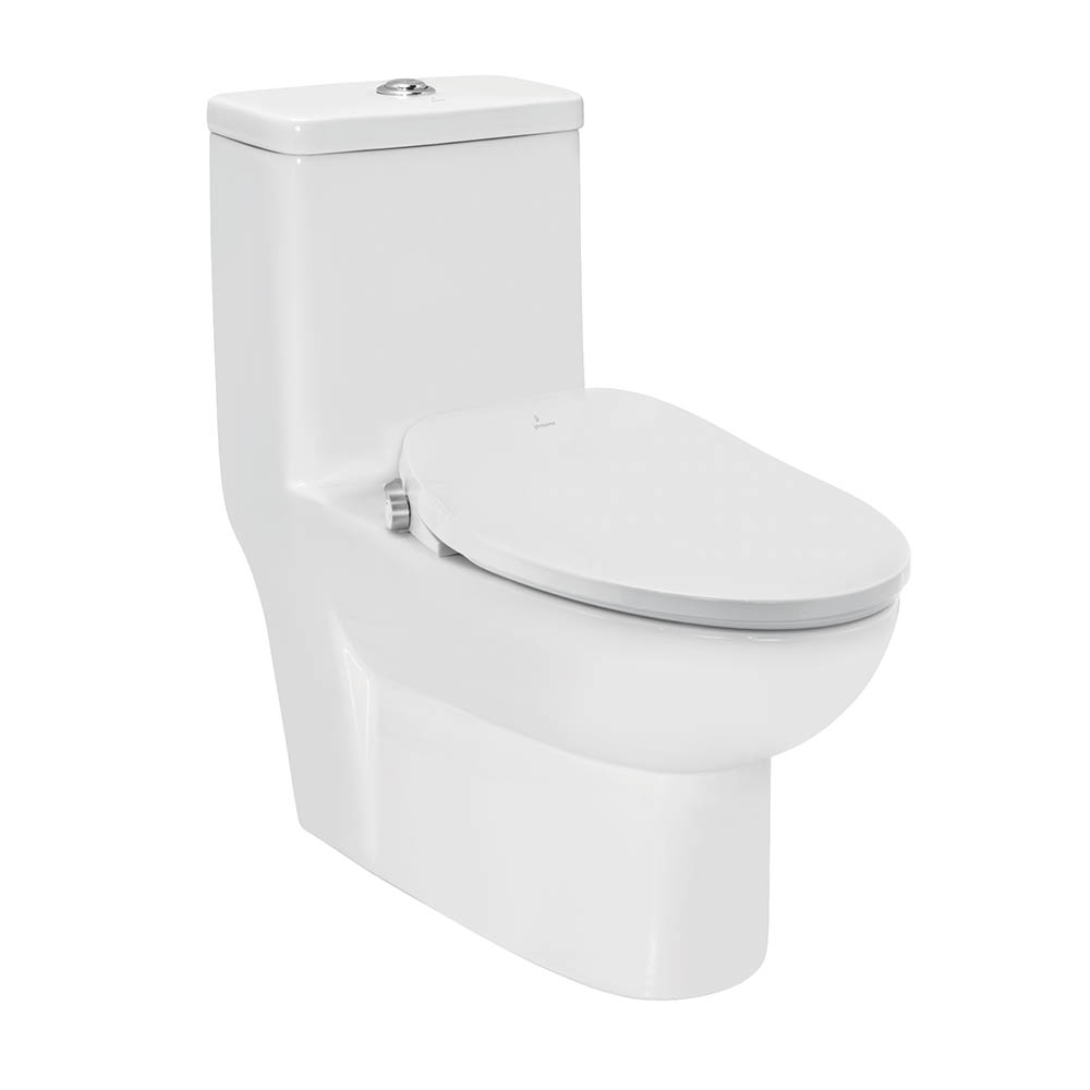 S-Trap Single Piece Bidspa Floor Mounted WC | Jaquar Global