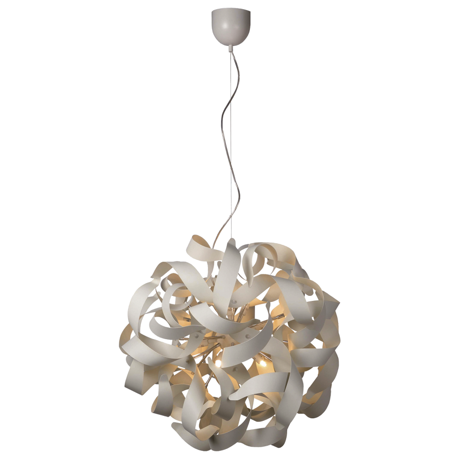 12 LT Curved Strips Pendant Light - Black | Jaquar Global