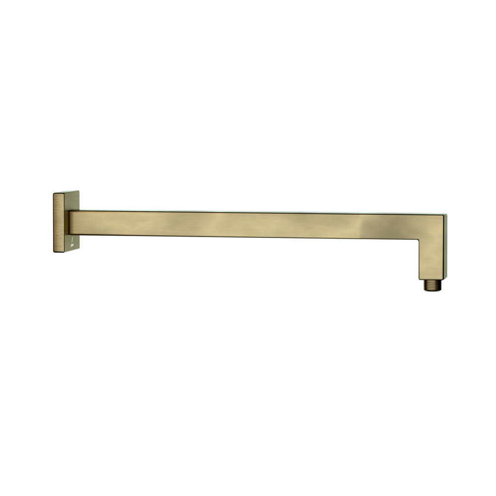 400mm Bronze Square Bended Wall Shower Arm | Jaquar Global