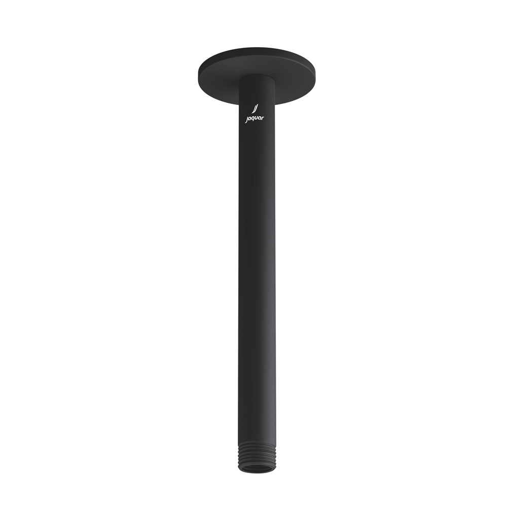 100mm Round Ceiling Shower Arm Black Matt | Jaquar Global