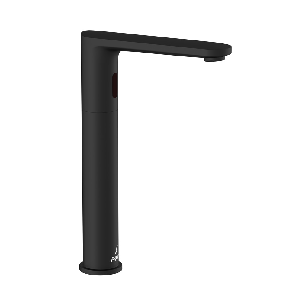 Opal Prime Black Matt High Neck Sensor Faucet | Jaquar Global
