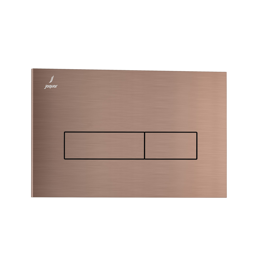 Kubix Ant. Copper Concealed Cistern Flush Plate | Jaquar Global