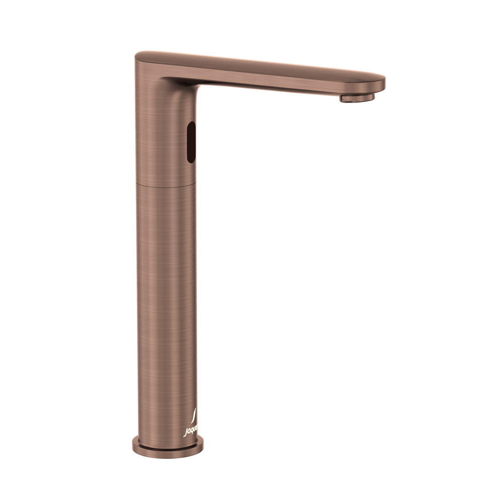 Opal Prime Antique Copper High Neck Sensor Faucet | Jaquar Global