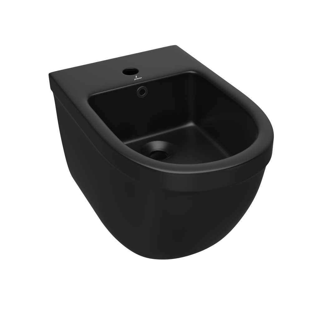 Solo Wall Hung Black Matt Bidet | Jaquar Global