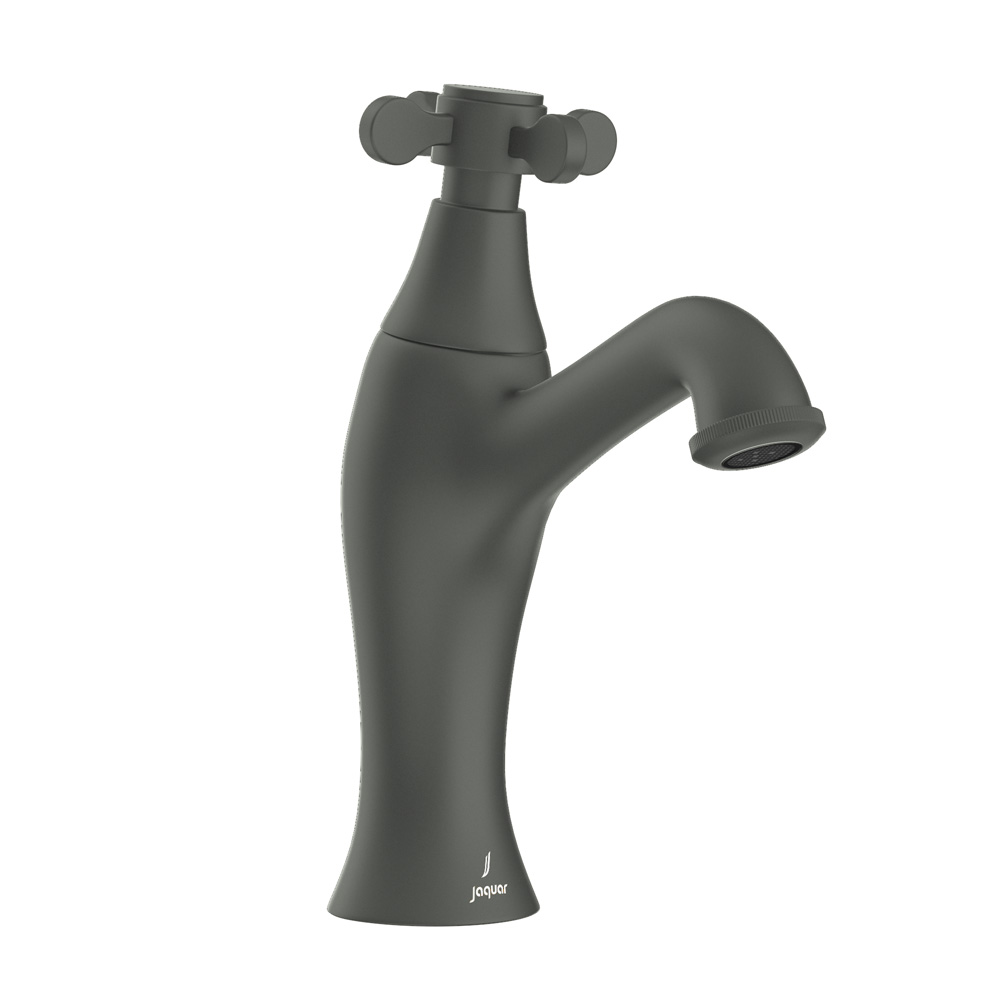 Graphite Queens Prime 1/2 Inch Basin Tap | Jaquar Global